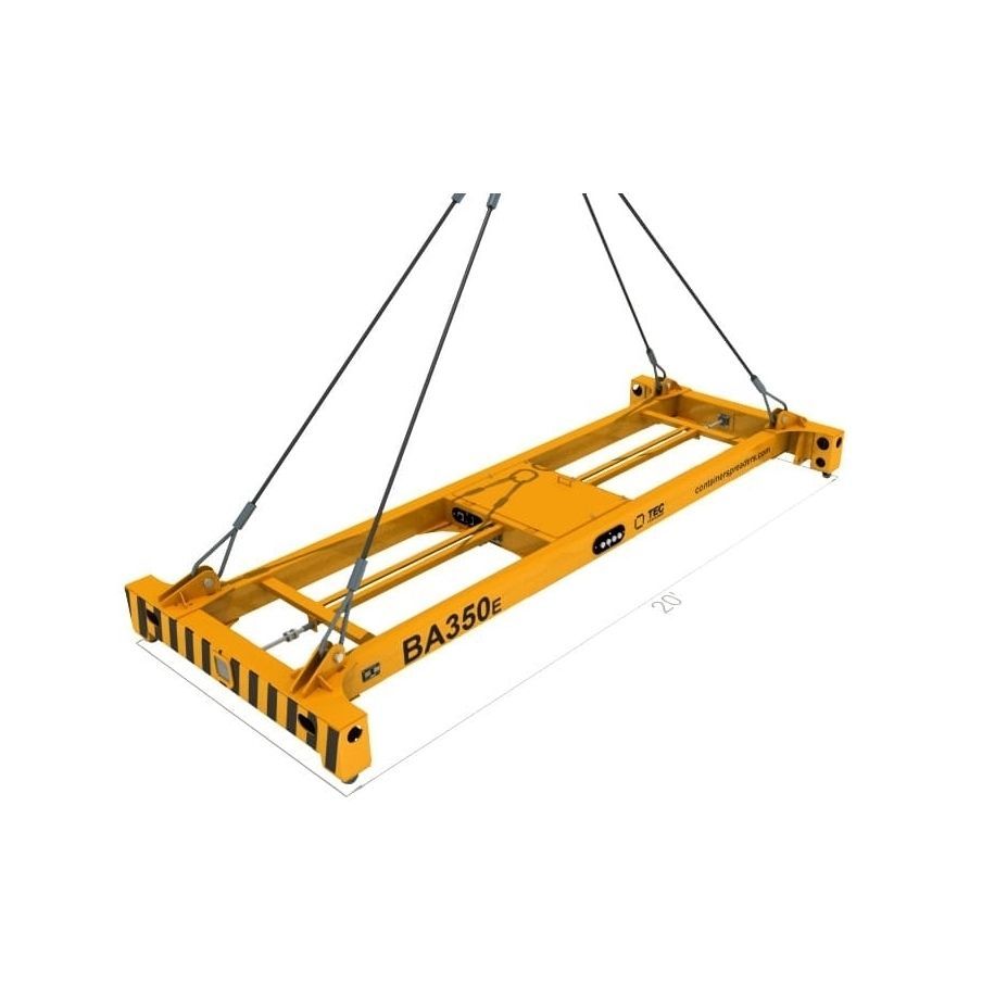 Container spreader - BA-350(20)E - TEC CONTAINER - automatic