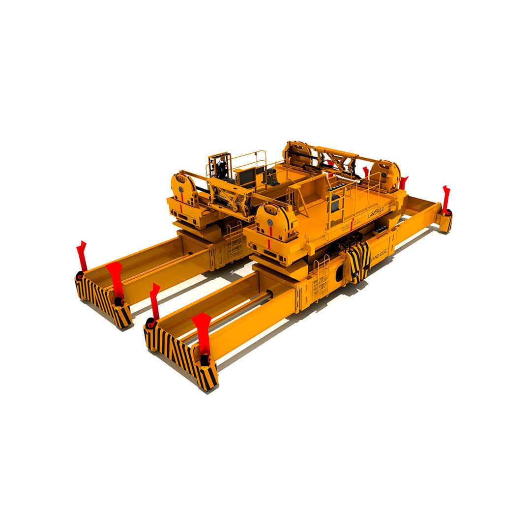 Loaded container spreader - SINGFLEX - TEC CONTAINER - electric