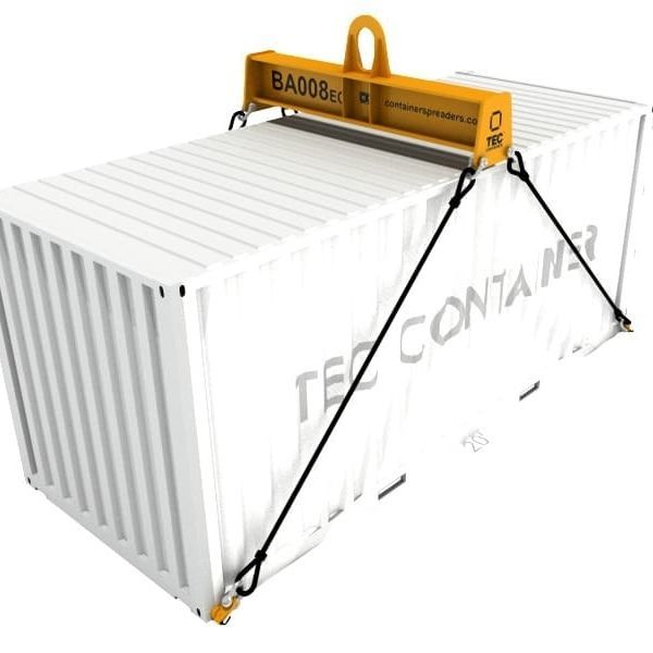 Container spreader - BA-008EC - TEC CONTAINER