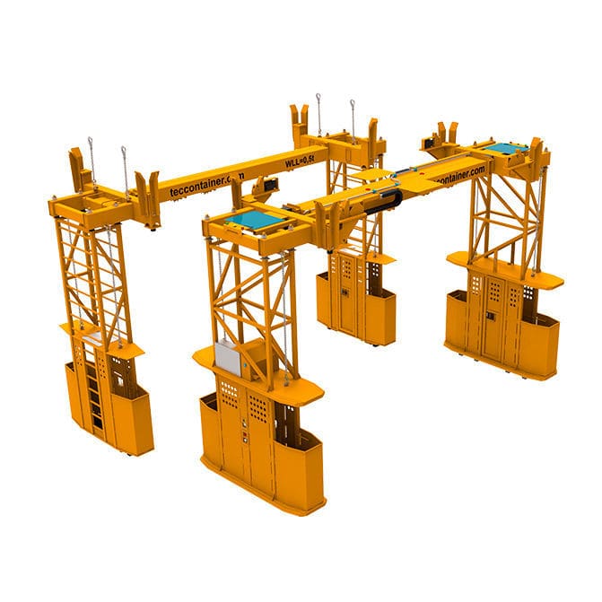 Container spreader lashing cage - BA-323 - TEC CONTAINER