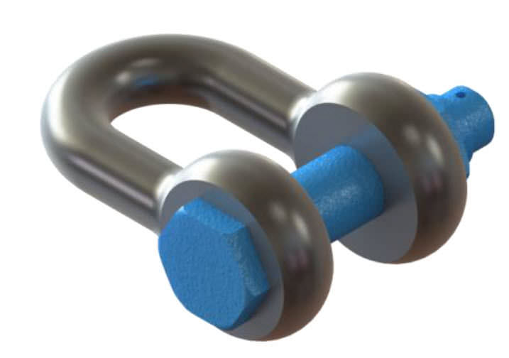 Straight shackle for ships - RR-C-271D, RR-C-271D - Griffin-Woodhouse ...