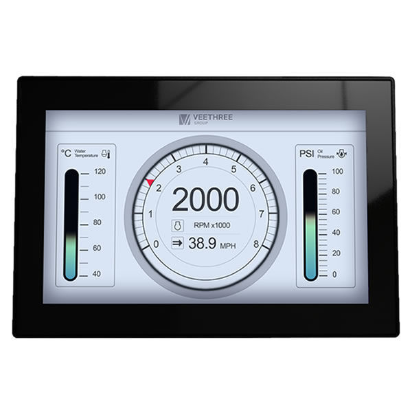 Boat display - T7i UEM - Veethree Electronics and Marine LLC - speed ...