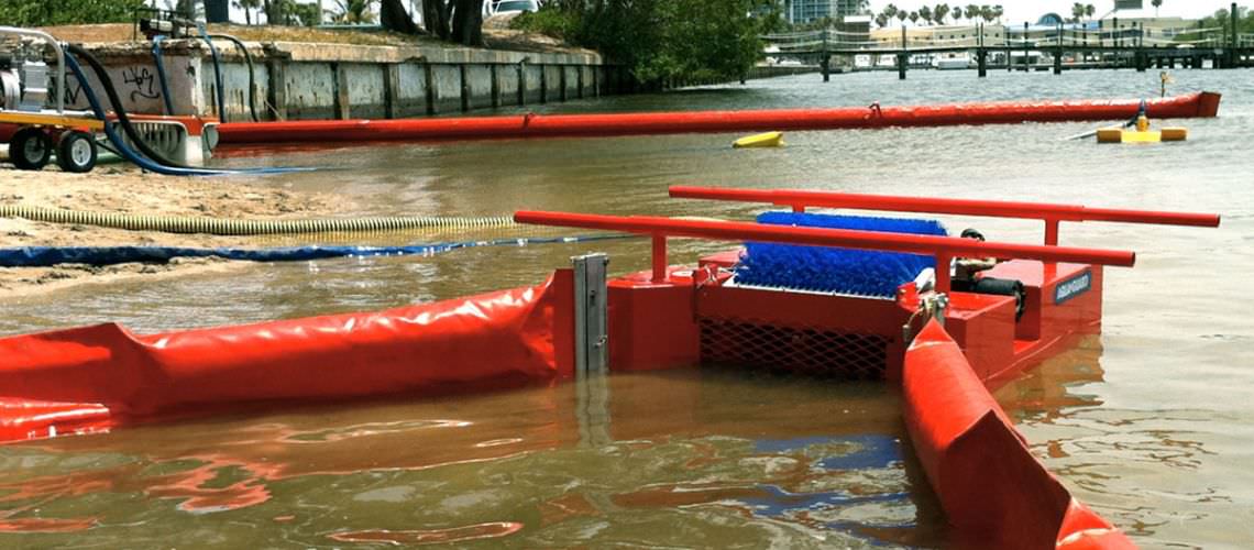 Brush oil skimmer - RBS TRITON™ 35 - Aqua-Guard Spill Response - disc ...