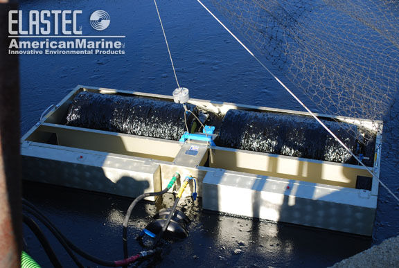 Rotary drum oil skimmer - TDS136 - Elastec