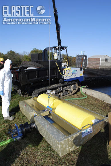 Rotary drum oil skimmer - TDS136 - Elastec