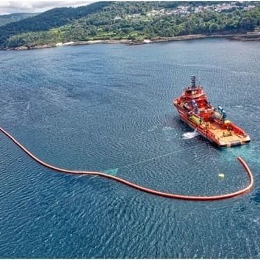 Pollution control boom - ECOMARINE - Markleen Terra - inflatable / for ...