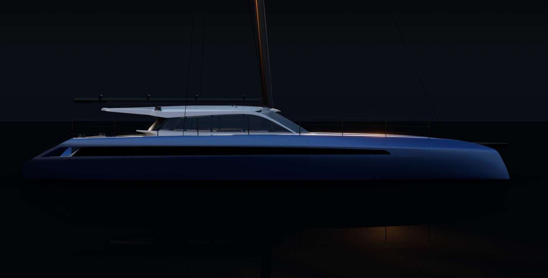 Catamaran sailing yacht - 80 - Gunboat - cruising / with open transom ...