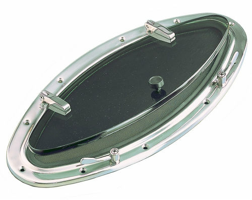 Oval portlight - EE-0718 - MAN SHIP machinery & Hardware co. - for boat ...