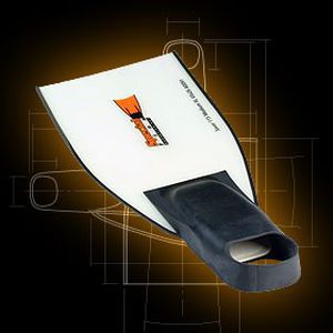 Dive fins - Saver 115 - Specialfins Ltd. - rubber / open-heel