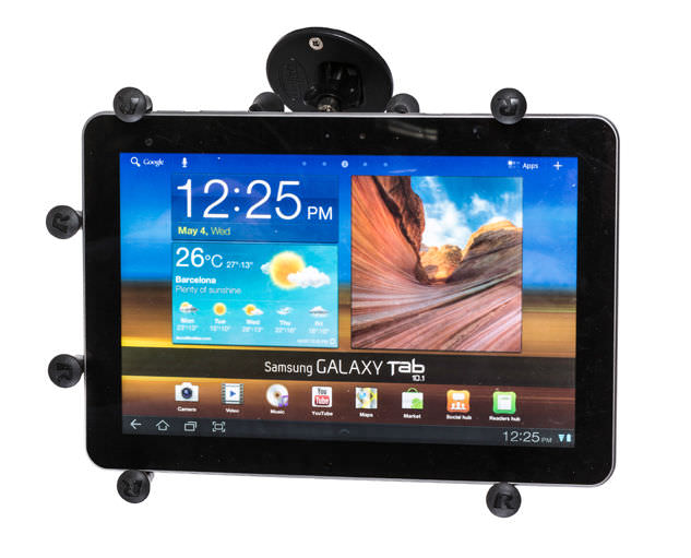 Boat tablet computer bracket - UNIVERSAL RAM® X-GRIP® 10” TABLET HOLDER ...