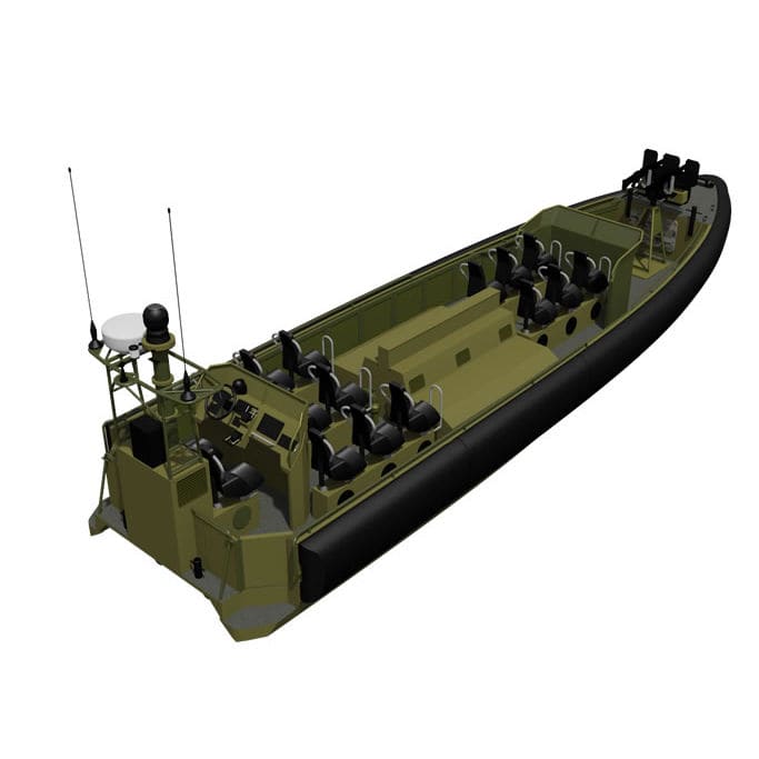 Inboard waterjet professional boat - ORC - ACV - HolyHead Marine ...