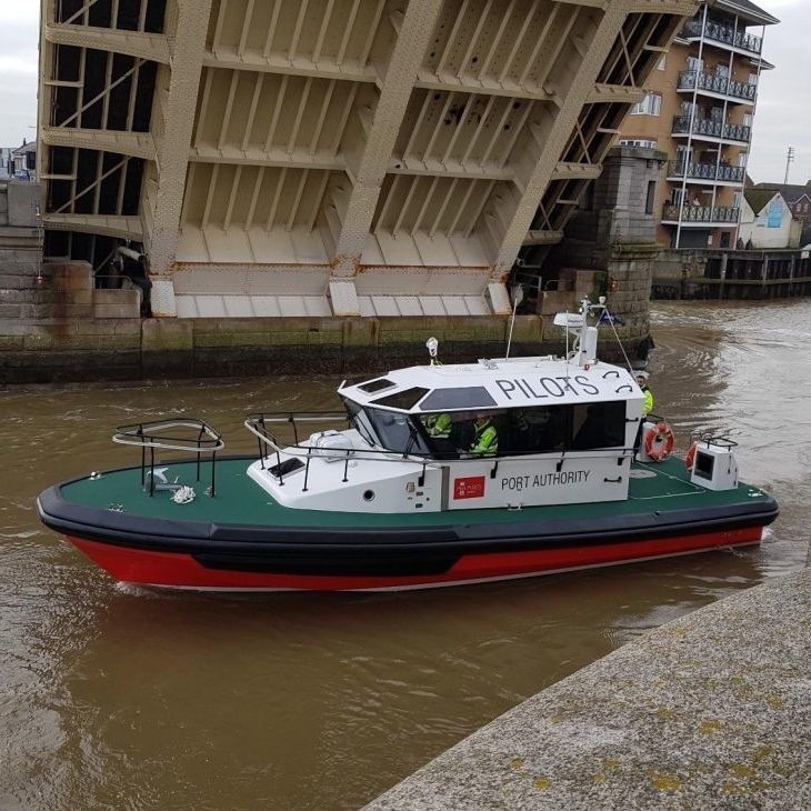 Pilot boat - 13m - HolyHead Marine Services - inboard waterjet / GRP