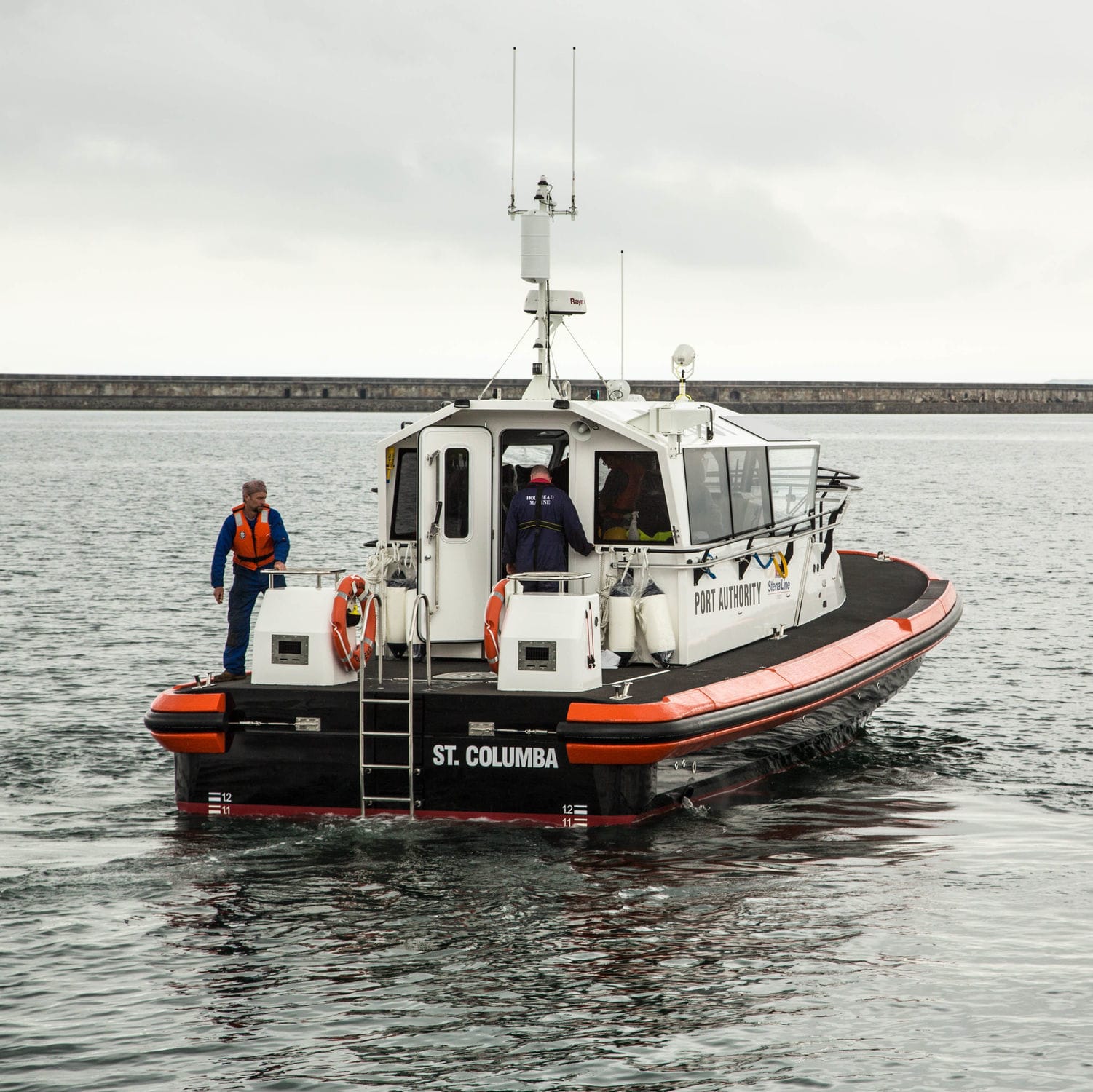 Pilot boat - 13m - HolyHead Marine Services - inboard waterjet / GRP