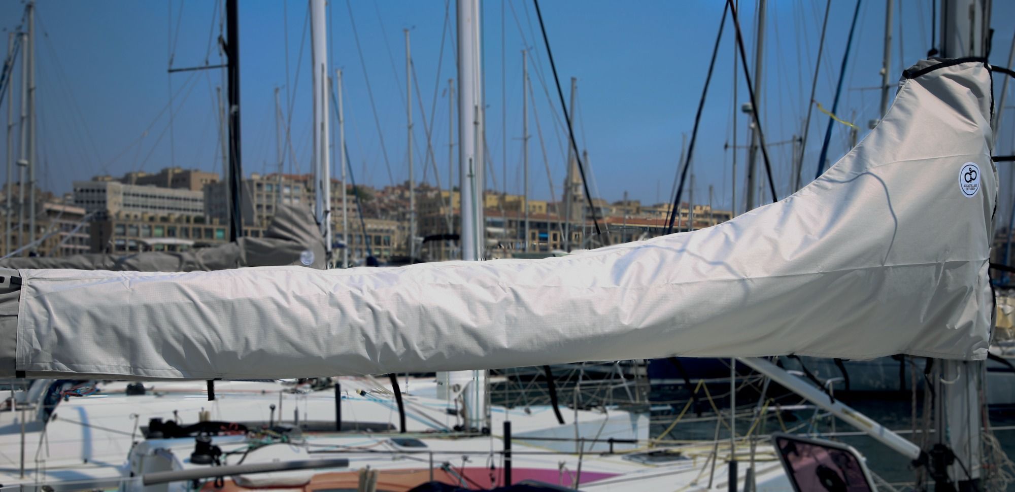 Protective cover - Ripstop - AD NAUTIC - boat / mainsail / boom