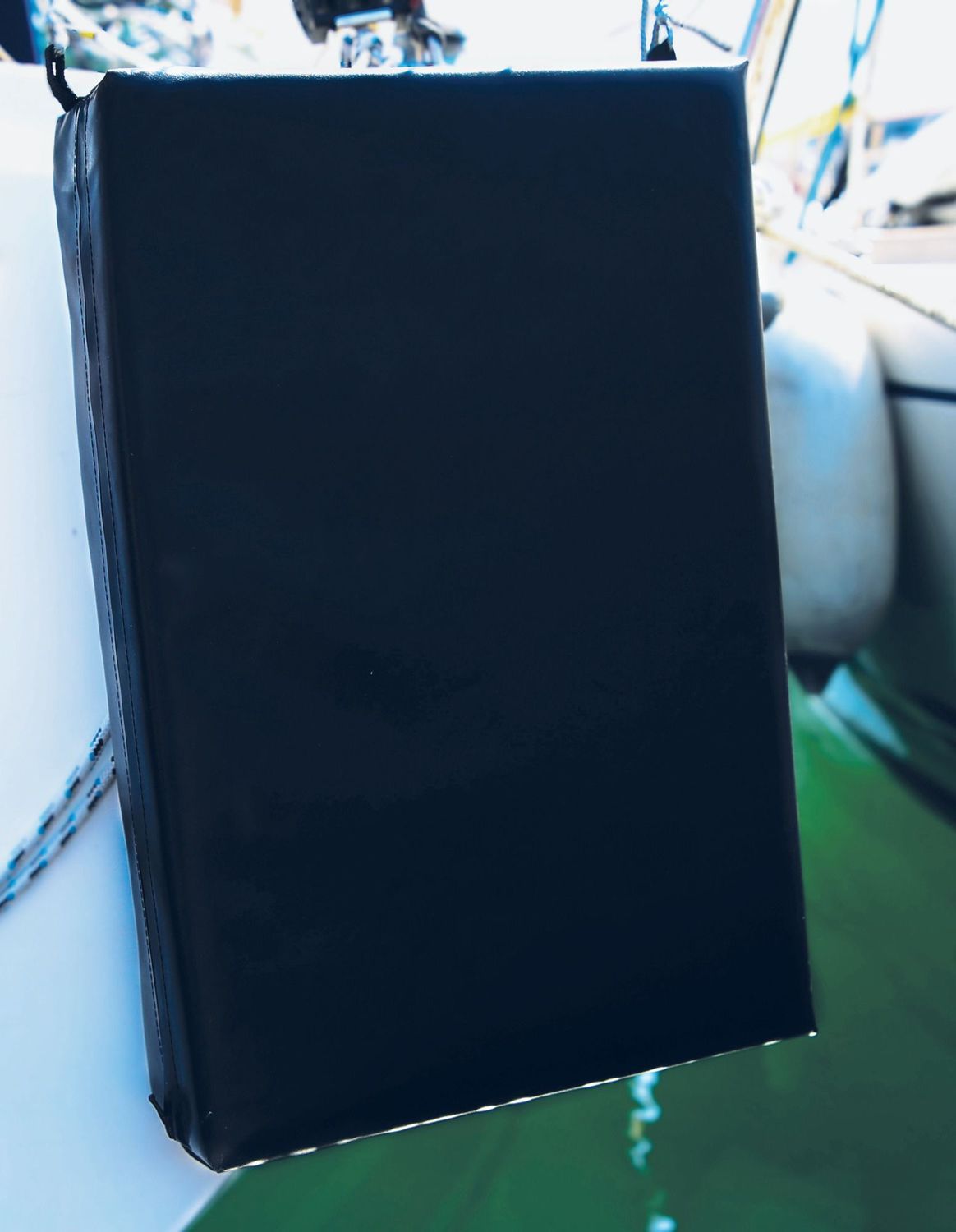 Boat fender - CONF-M54275 - AD NAUTIC - rectangular / black