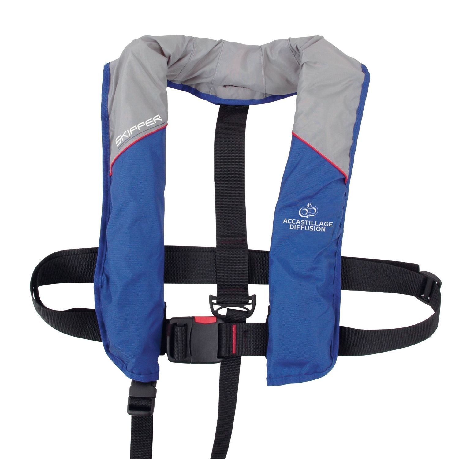 Self-inflating life jacket - SKIPPER - AD NAUTIC - foam / 150 N / unisex