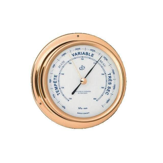 Analog barometer - CONF-547914 - AD NAUTIC - brass