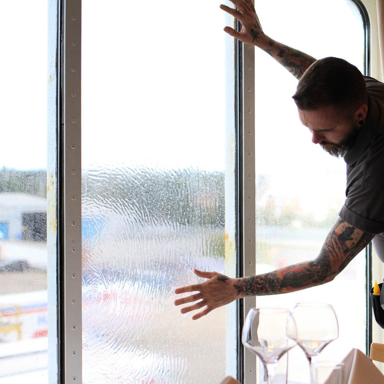 Protection adhesive film - SG Safety - Solarglide Limited - for window ...