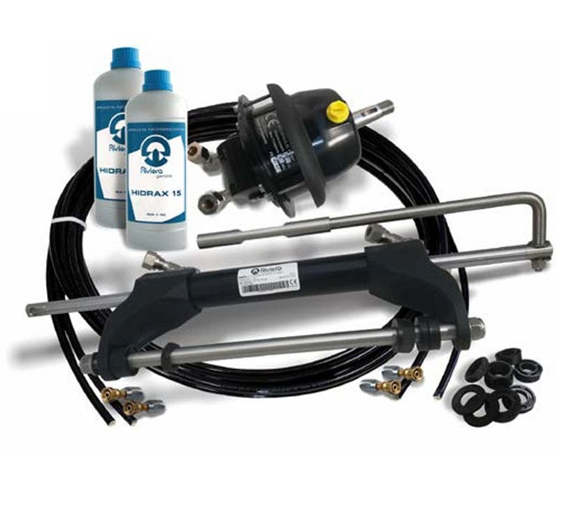 Outboard motor steering - FB115 - Riviera srl Genova - hydraulic