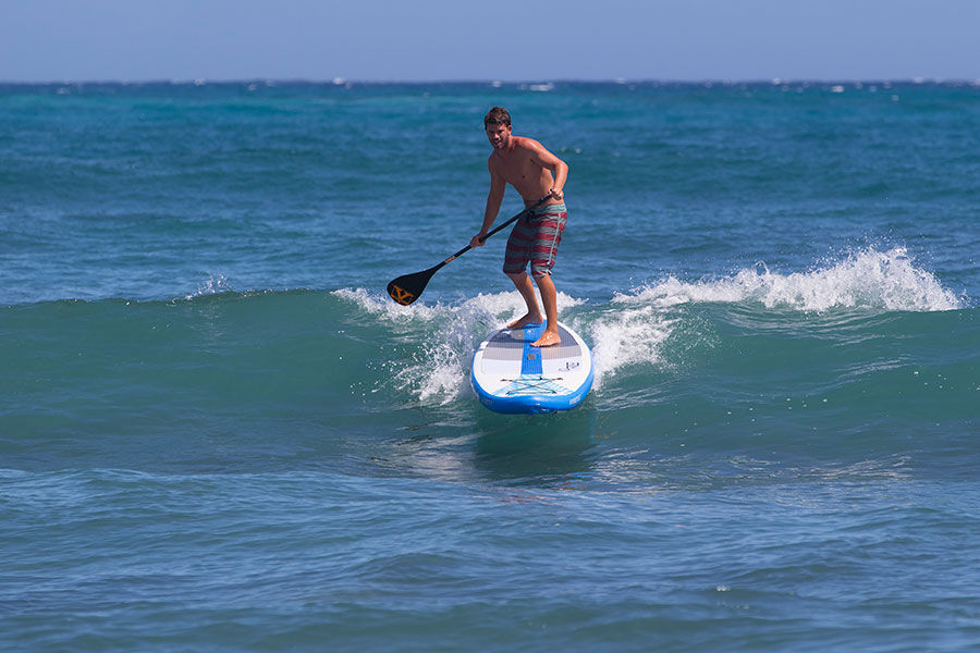 Longboard SUP - IQ FREE - Vandal sails - all-around / inflatable / PVC