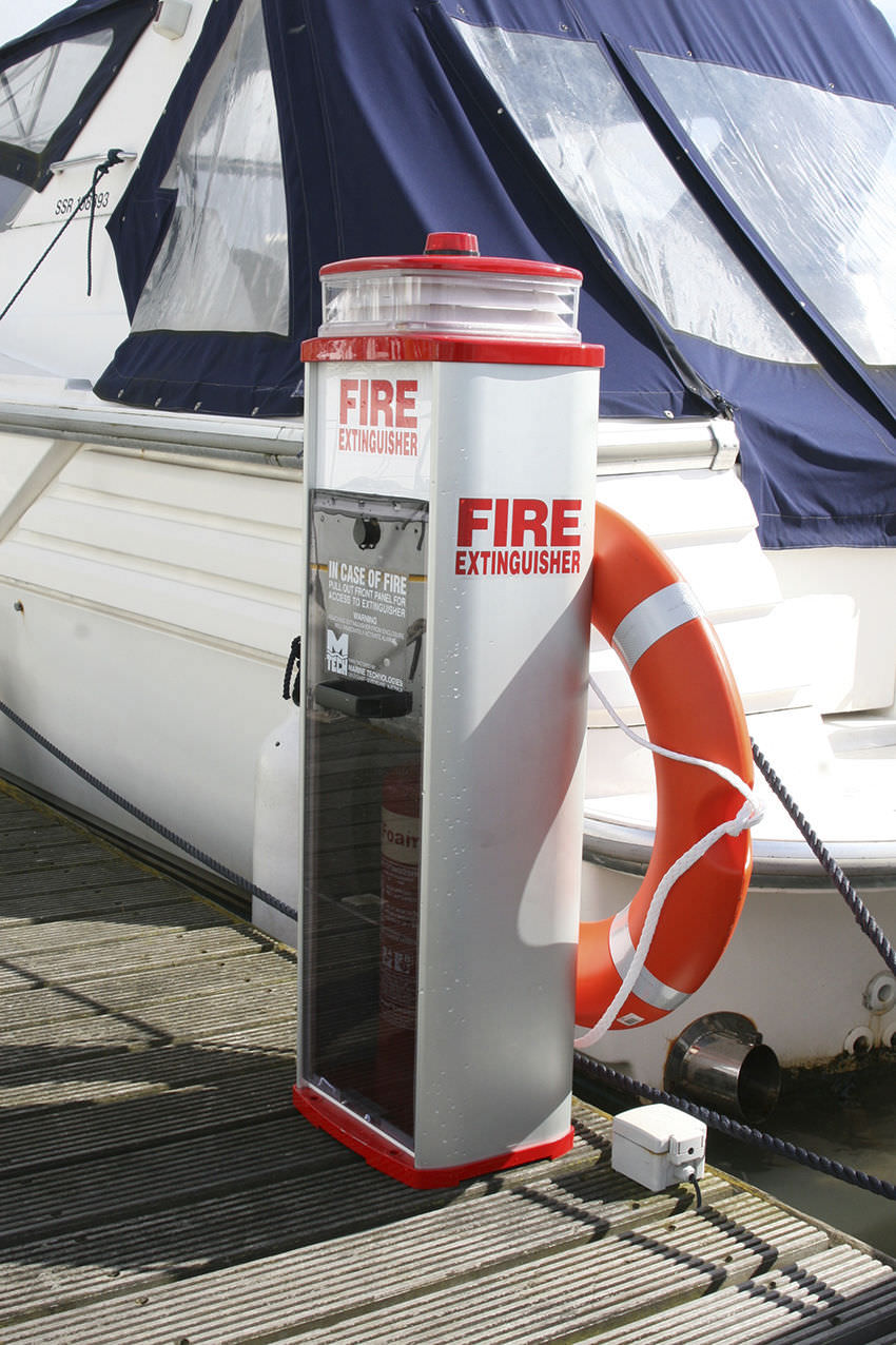 Fire pedestal - SOS - Marina & Holiday Park Solutions Ltd - RMCS - with ...