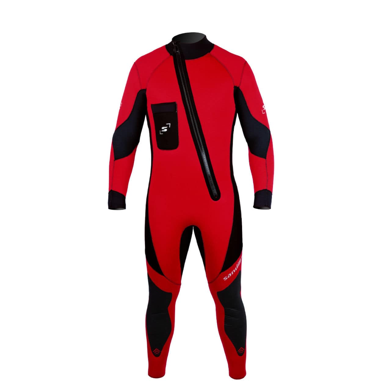 Rescue wetsuit - PTOP11351 - Sandiline - full / long-sleeve / 6.5 mm