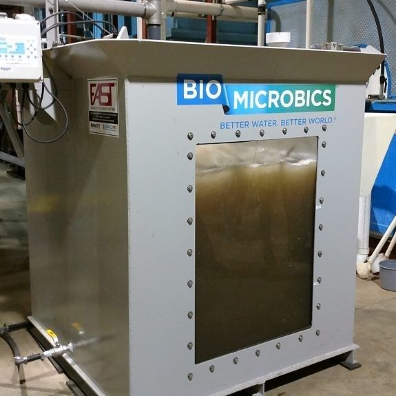 Wastewater treatment system - BIOBARRIER® MARINEMBR™ - Scienco/FAST ...