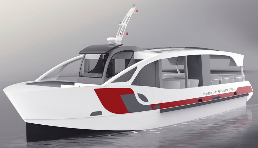 Excursion boat - 14M 70 PAX HYBRIDE - ODC MARINE - inboard / electric ...