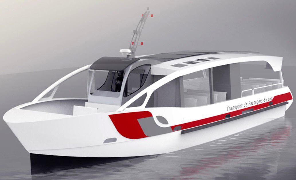 Excursion boat - 16M 85 PAX HYBRIDE - ODC MARINE - inboard / electric ...