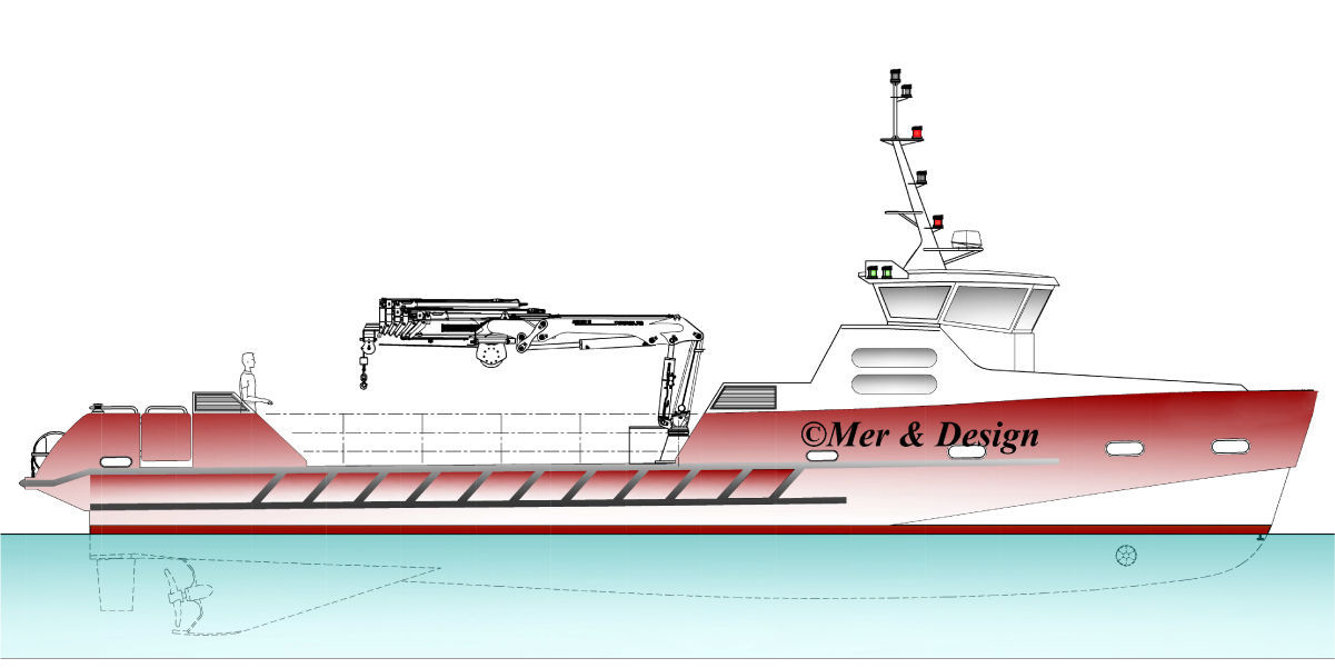 Work boat - 20M 15 TONNES - ODC MARINE - utility boat / inboard / aluminum