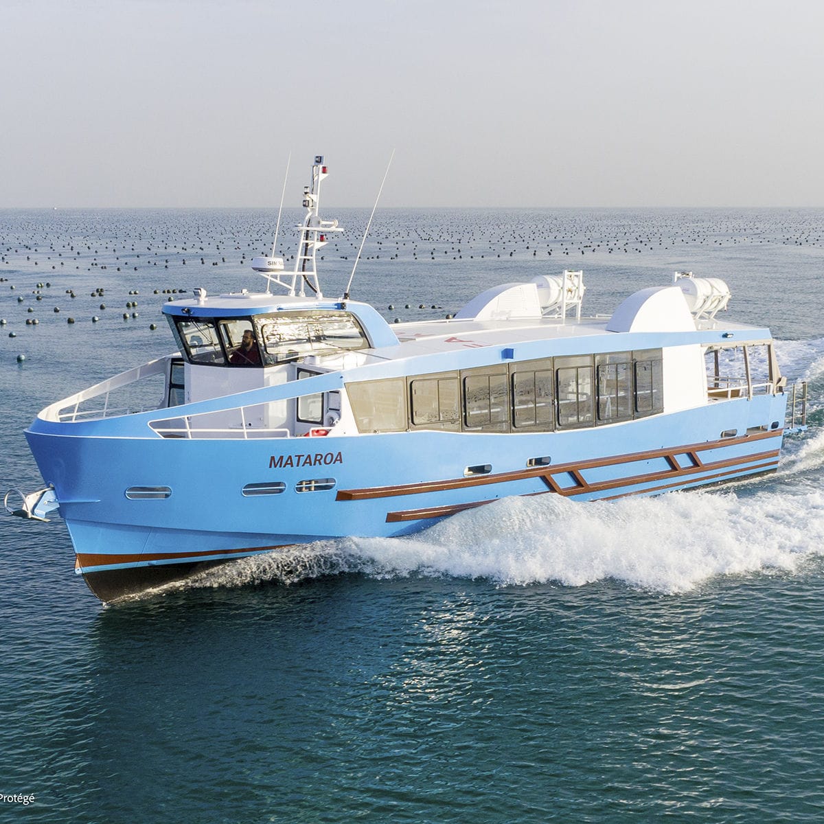 Passenger boat - H71 : 18M (HYBRIDE) MATAROA - ODC MARINE - inboard ...