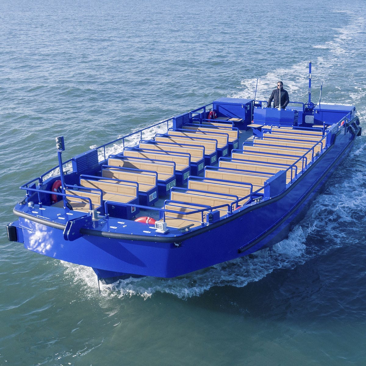 Passenger boat - H72 : 12m ECOCANAUXRAMA - ODC MARINE - inboard ...