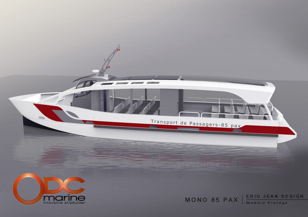 Excursion boat professional boat - Mono - 16 m - ODC Marine - inboard ...
