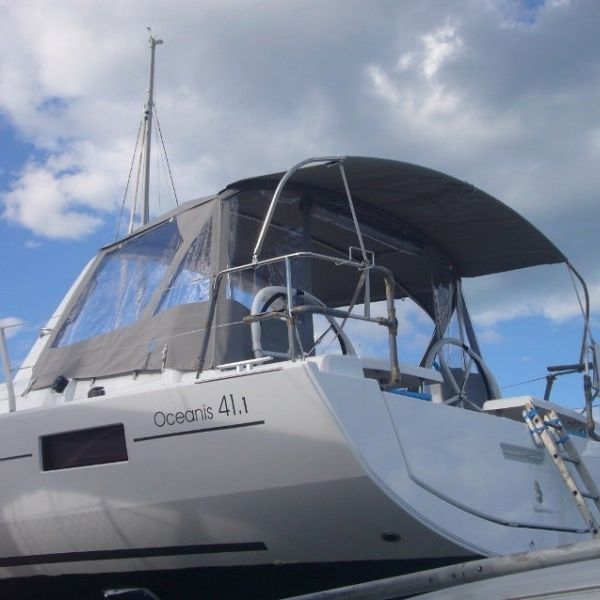 Sailboat cockpit enclosure - oce-41-1-f-a - TTOP Nautic - for Beneteau