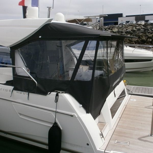 Power boat cockpit enclosure - Prestige 460 S - TTOP Nautic - for Prestige