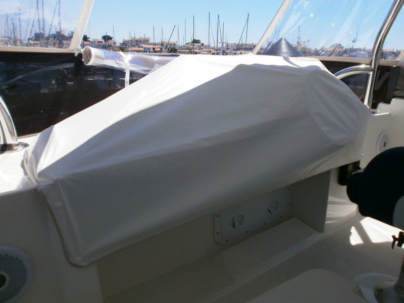Boat protective cover - s-t-47-h-c - TTOP Nautic - console / PVC / gray