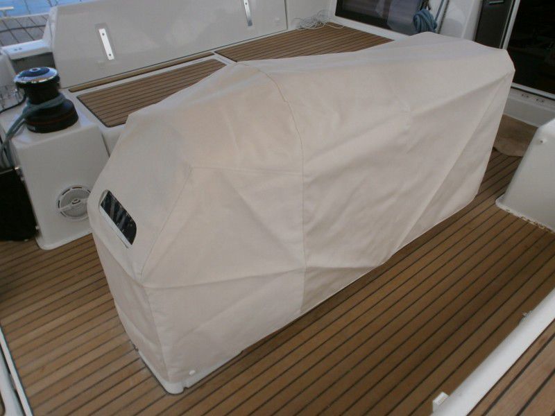 Sailboat protective cover - Sun Odyssey 490 - TTOP Nautic - cockpit ...