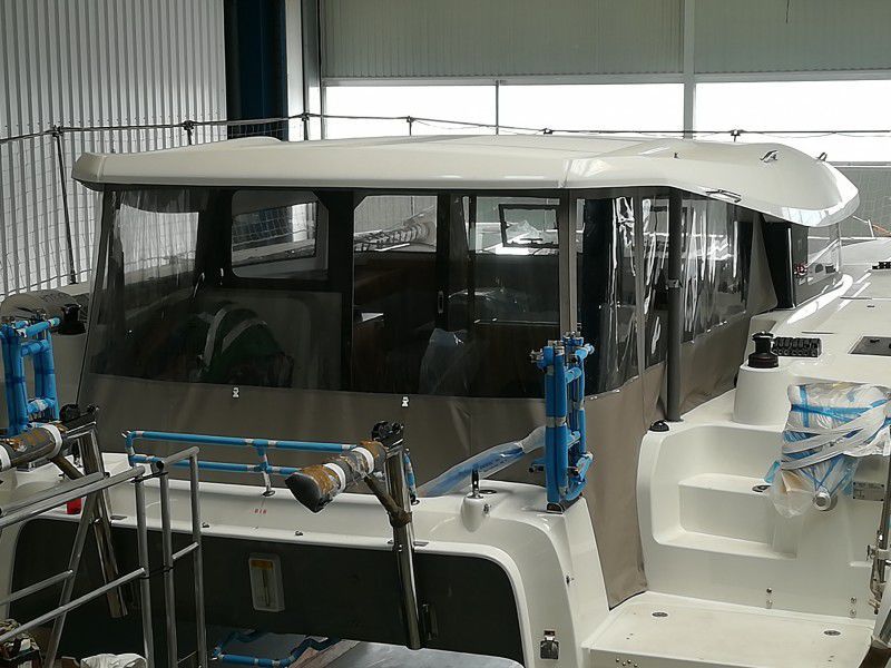 Power boat cockpit enclosure - Excess 11 - TTOP Nautic - for catamarans ...