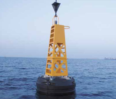 Beacon buoy - JET SERIES - Mobilis - high seas / with signal light ...