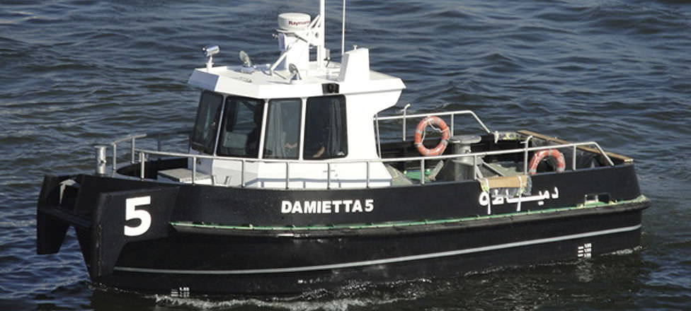 Mini tug professional boat - Micro - LOMOcean Design - aluminum