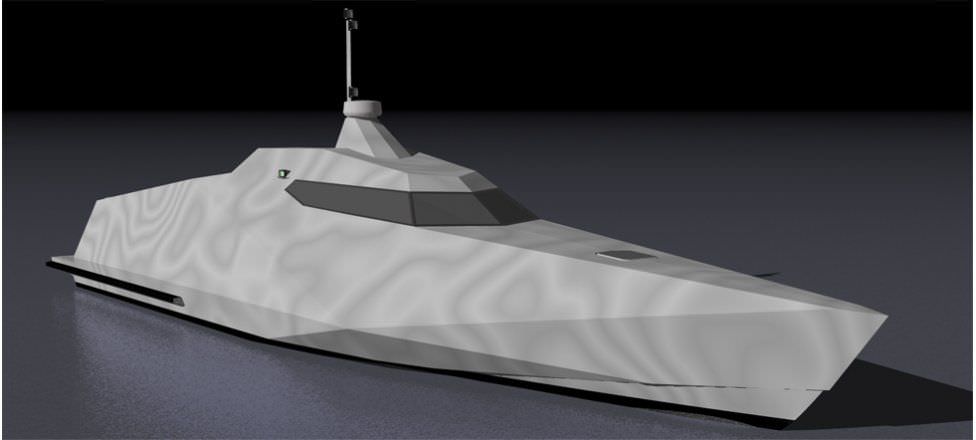 Patrol special vessel - 18M - Stealth - LOMOcean Design