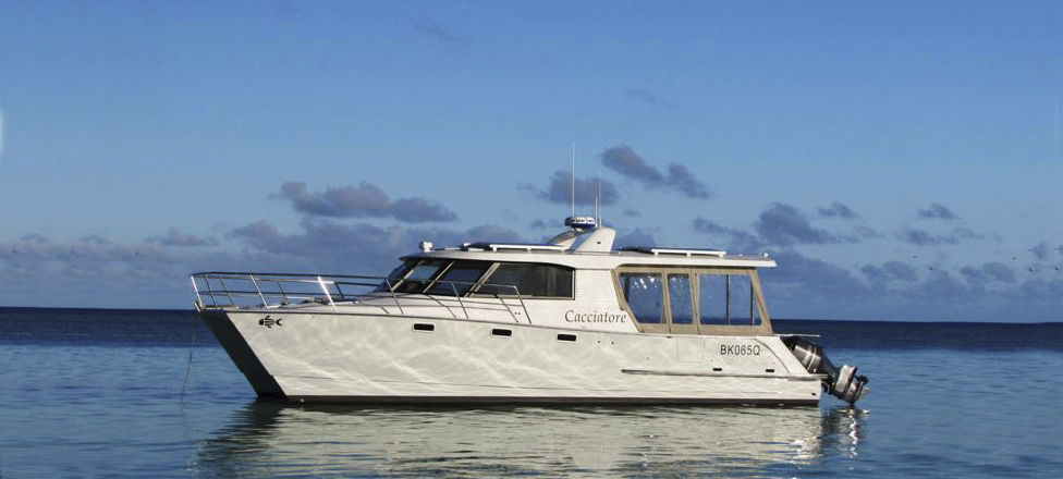 Catamaran express cruiser - Cacciatore - LOMOcean Design - inboard