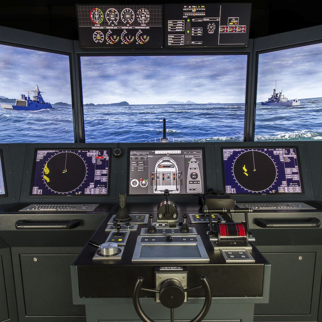 Naval task force simulator - VSTEP Simulation