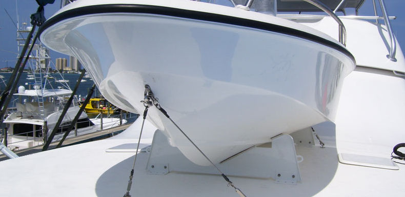 Platform tender chock - Stationary - UMT MARINE LLC - for boat / for yacht