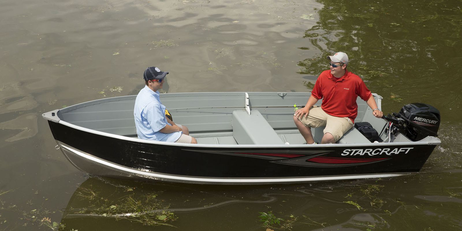 Utility boat - SF 14 - Stardeck by starcraft - outboard / aluminum