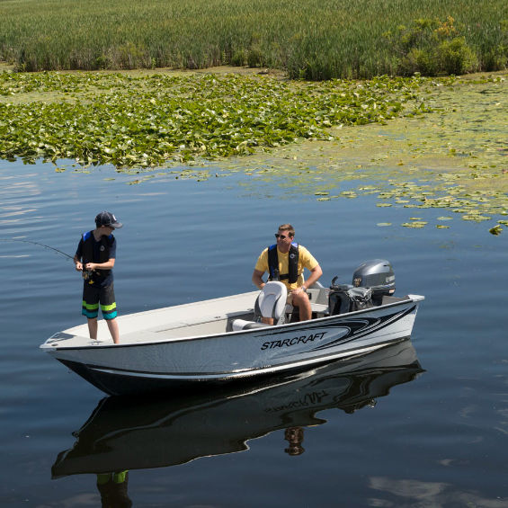 Utility boat - 14 TL - Stardeck by starcraft - outboard / aluminum