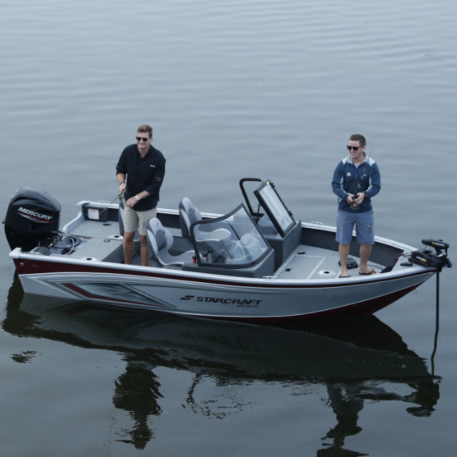 Outboard bay boat - 166 DC - Stardeck by starcraft - open / dual ...