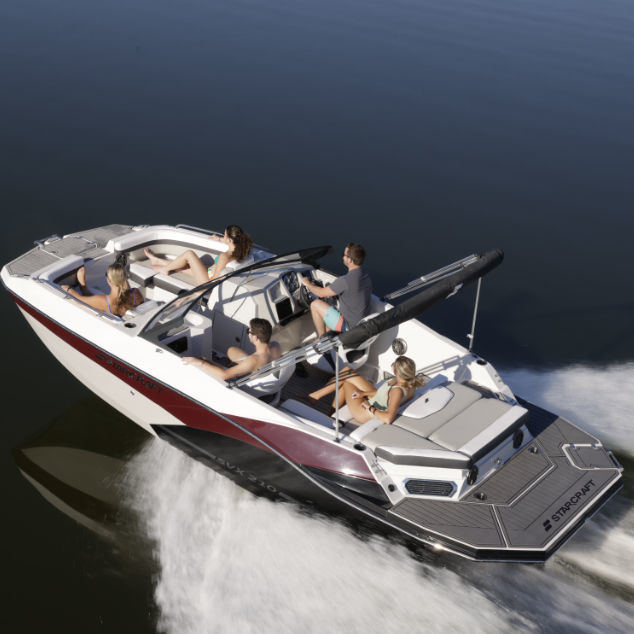Inboard bay boat - SVX IO 210 - Stardeck by starcraft - open / dual ...
