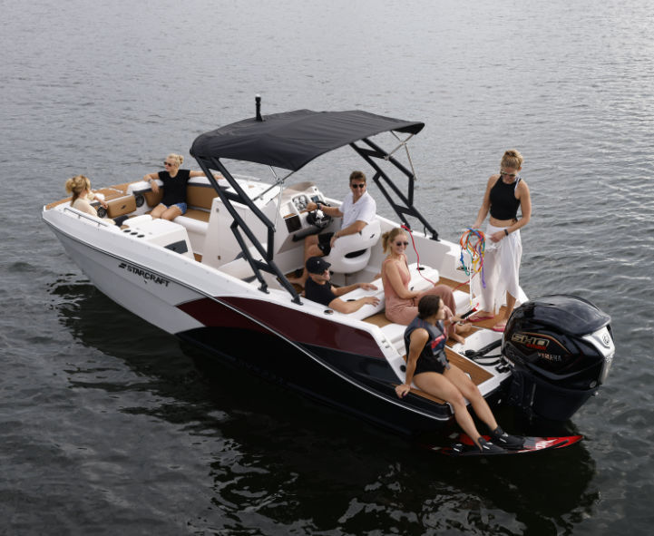 Outboard bay boat - SVX OB 231 OB - Stardeck by starcraft - open / side ...