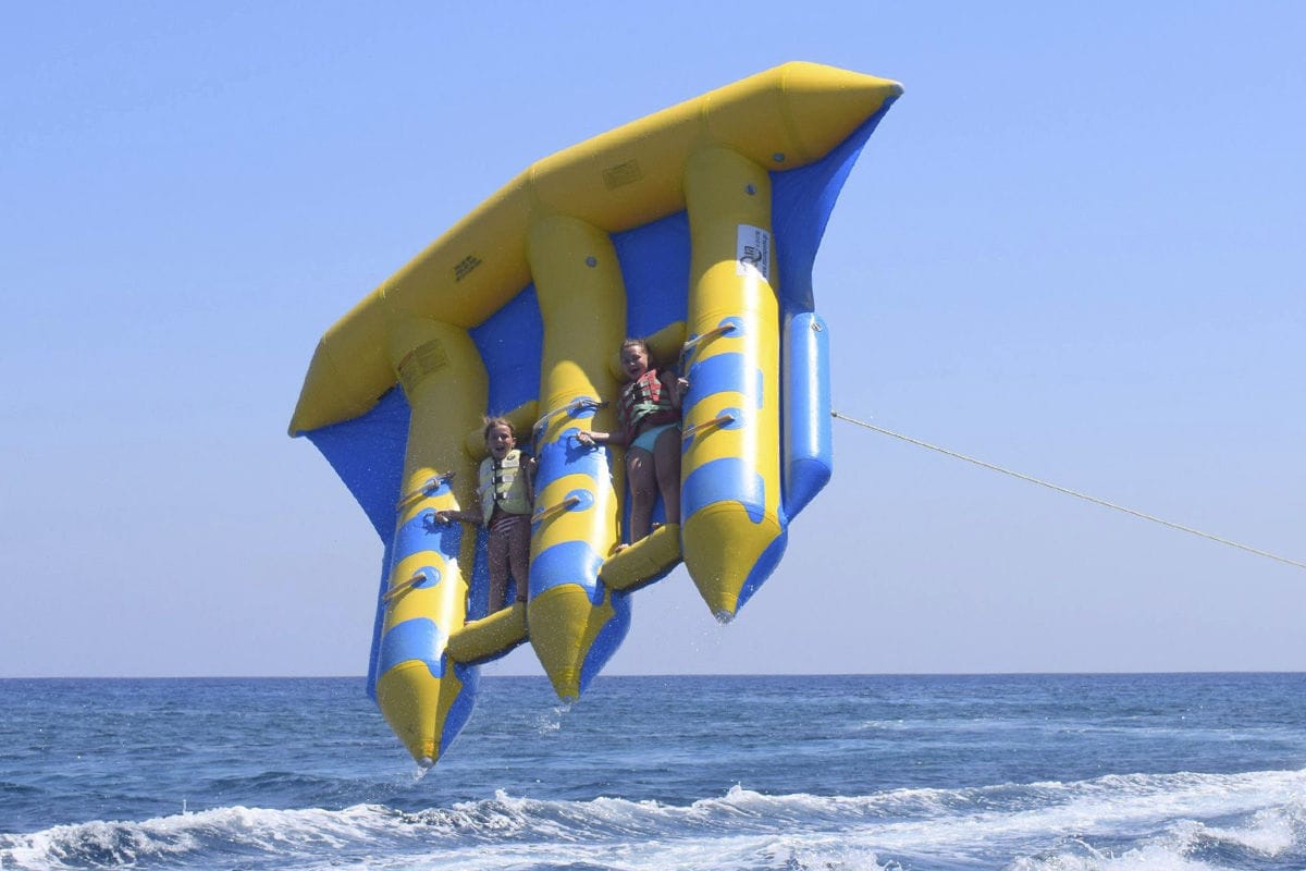 6-person max. towed banana buoy - FLYFISH 6PRO (Original) - Commercial ...